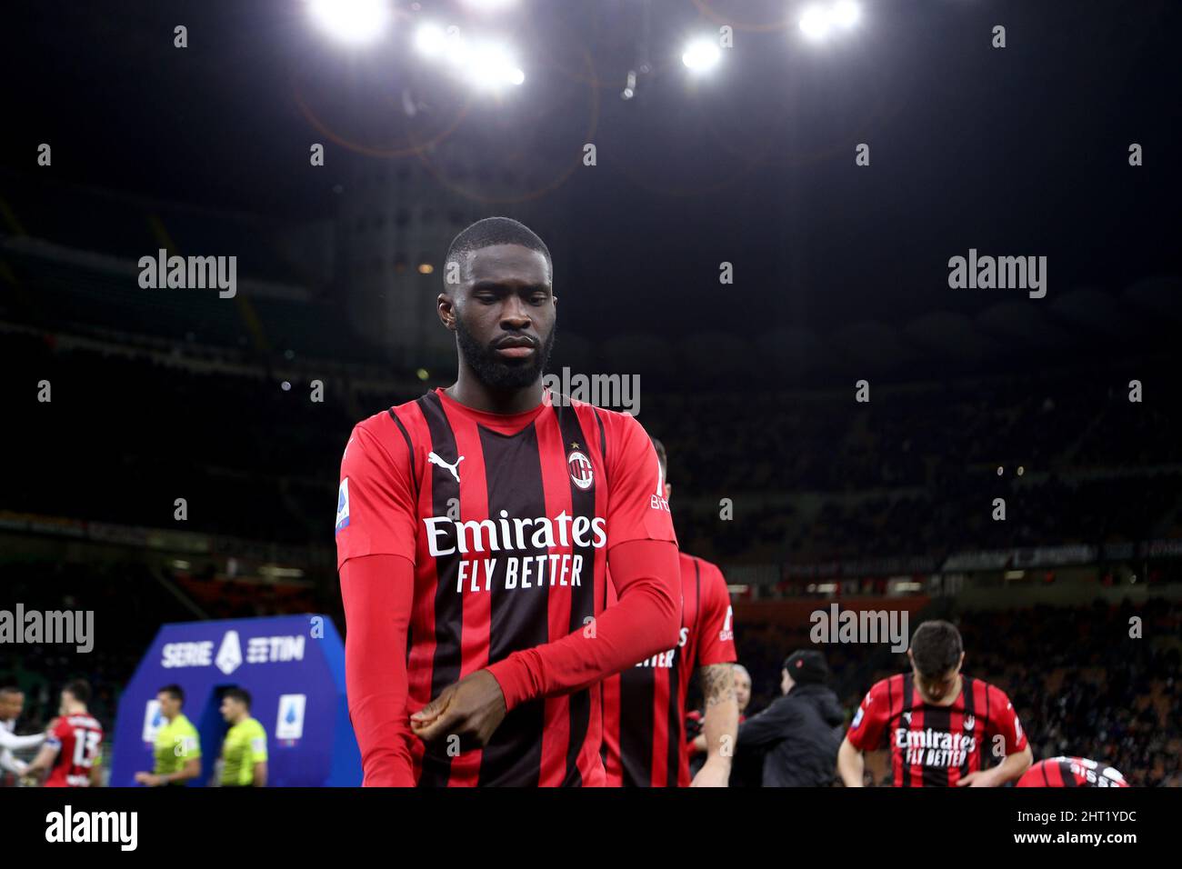 Fikayo Tomori of AC Milan during the 2021/22 Serie A football match ...