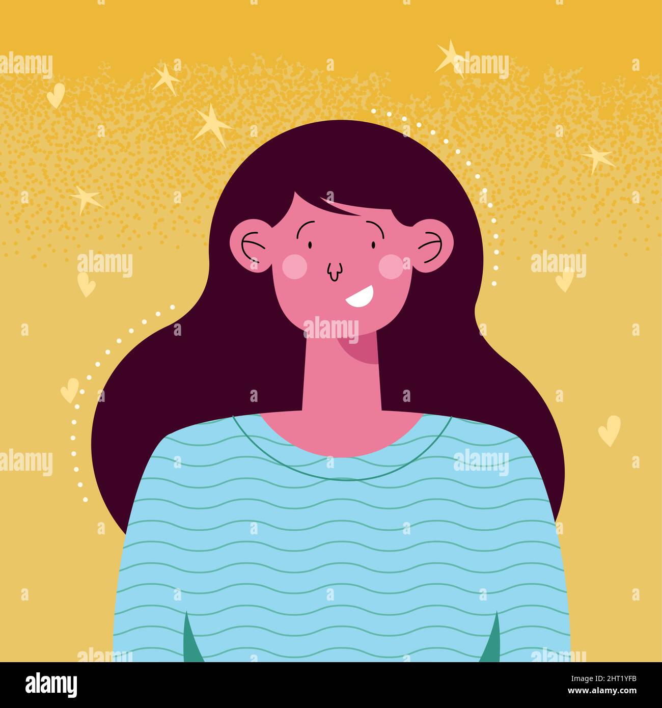 girl cartoon character desgin style Stock Vector Image & Art - Alamy