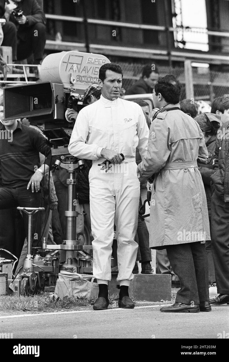 Filming of MGN film 'Grand Prix' at Brands Hatch in Kent July 1966 ...