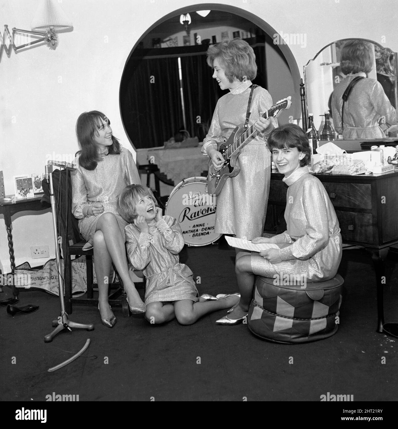 Four fourteen year old school girls from Pershore called the Ravons ...