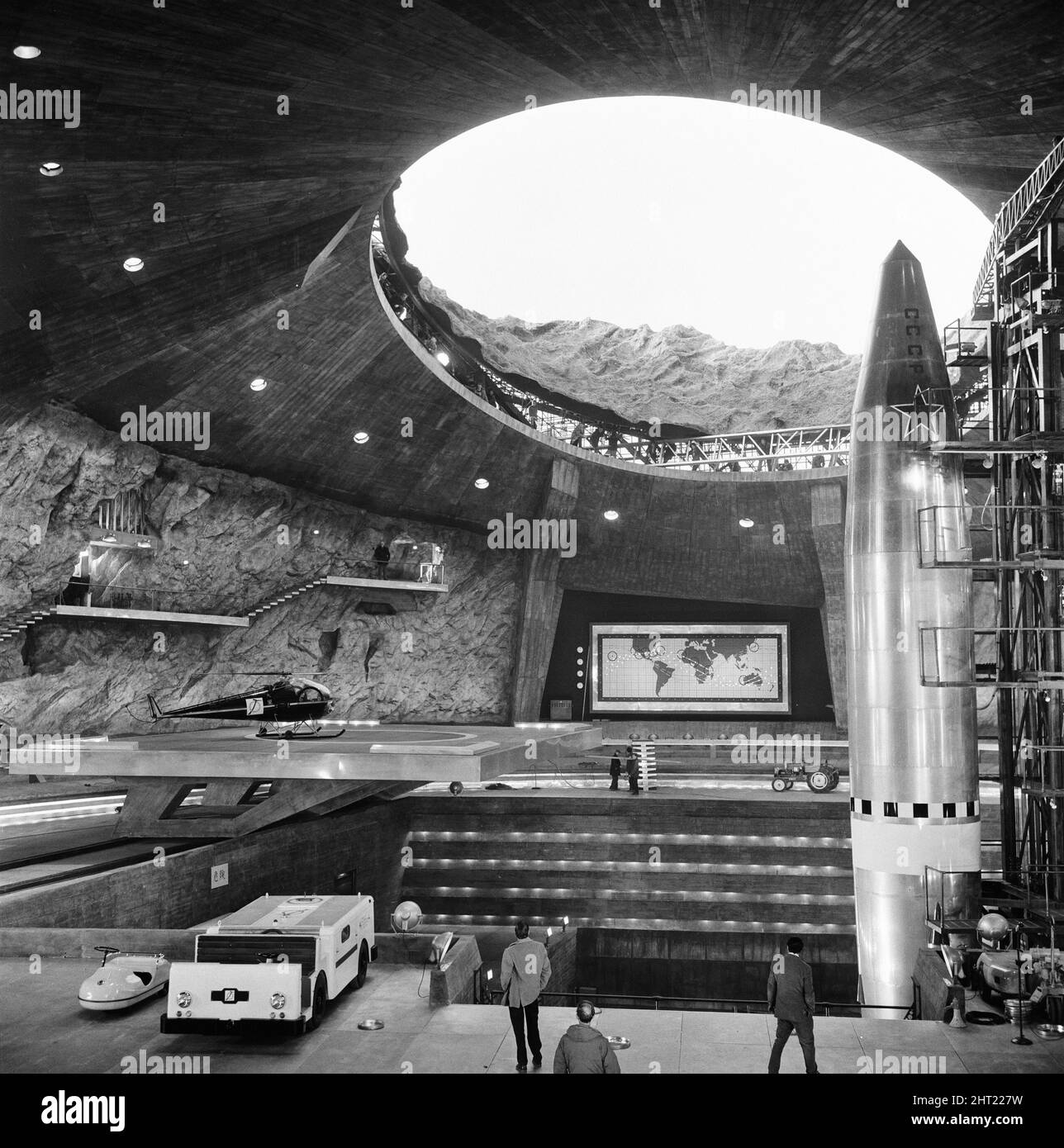 Volcano is the biggest and most complex film set interior ever built in ...