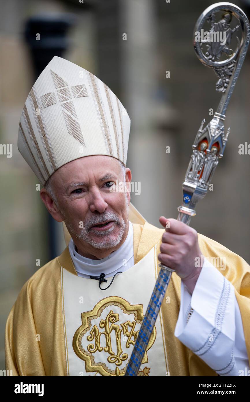 The Most Reverend William Nolan after he was installed as the new Roman ...