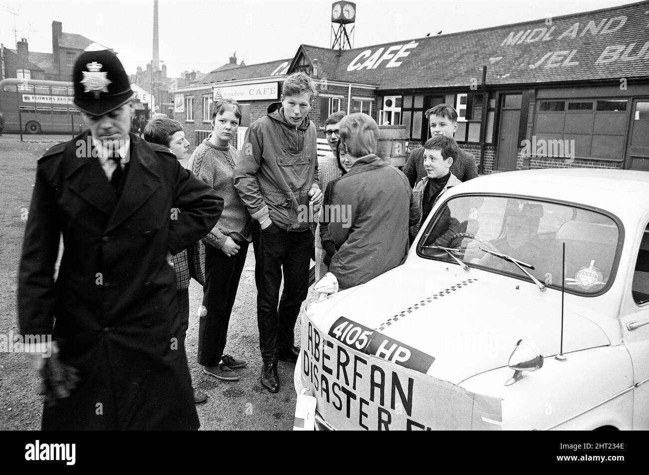 Coventry Aberfan Fund Raising Event, car trek to Stratford, London ...
