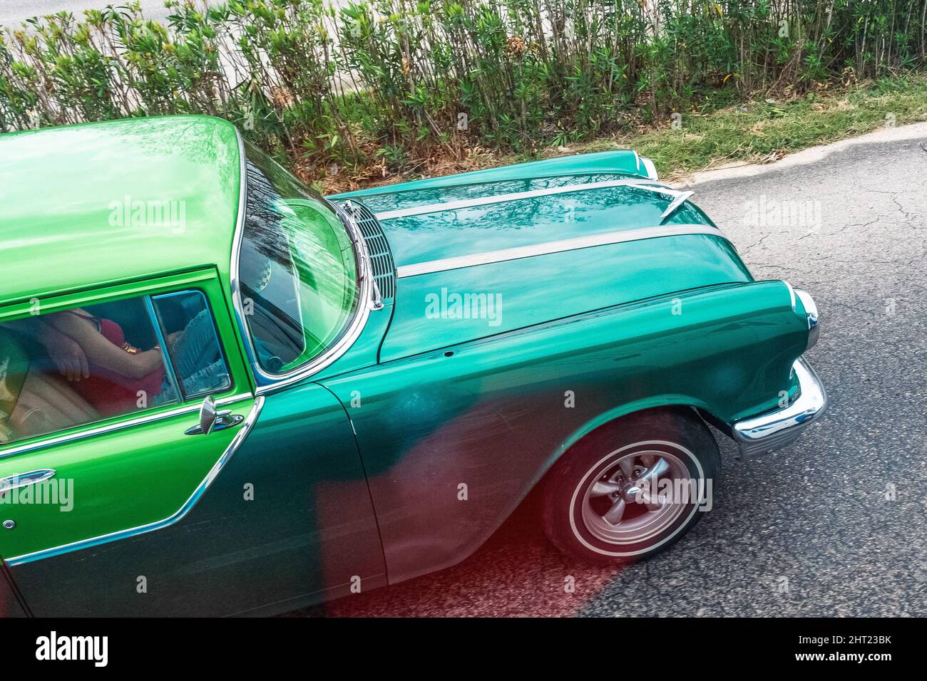 Car at unusual angle hi-res stock photography and images - Alamy