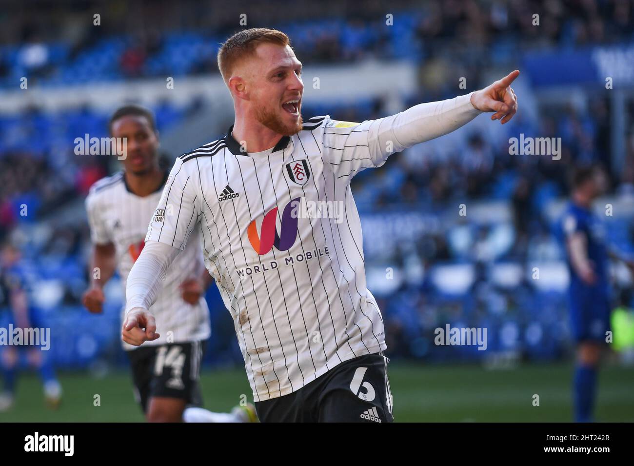 Harrison reed fulham celebrates hi-res stock photography and images - Alamy