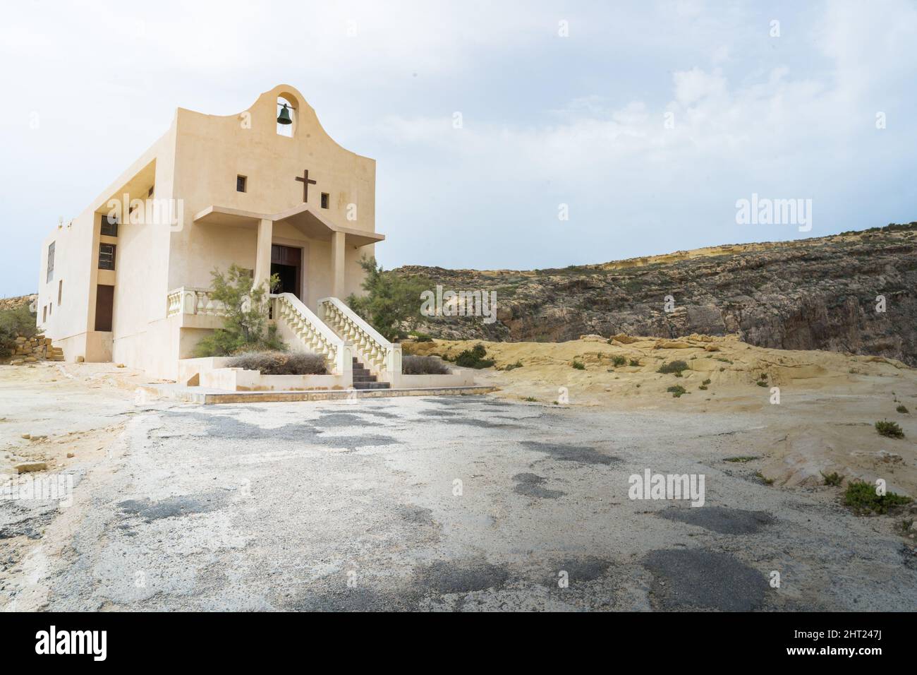 View of St Anne Chapel in Malta Stock Photo - Alamy