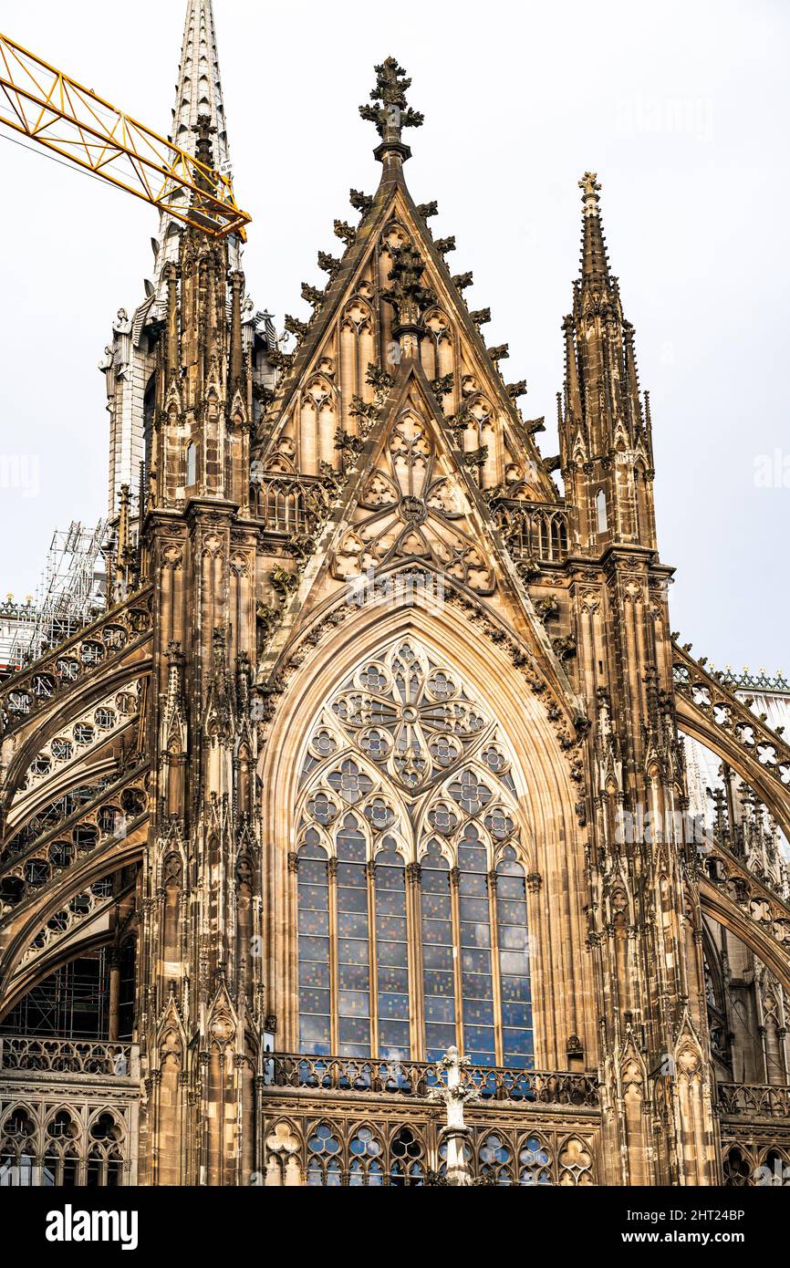 Vertical shot of the Cologne Cathedral in Cologne, Germany Stock Photo ...