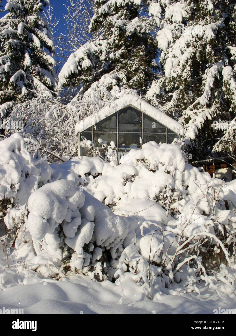 Greenhouse winter hi-res stock photography and images - Alamy