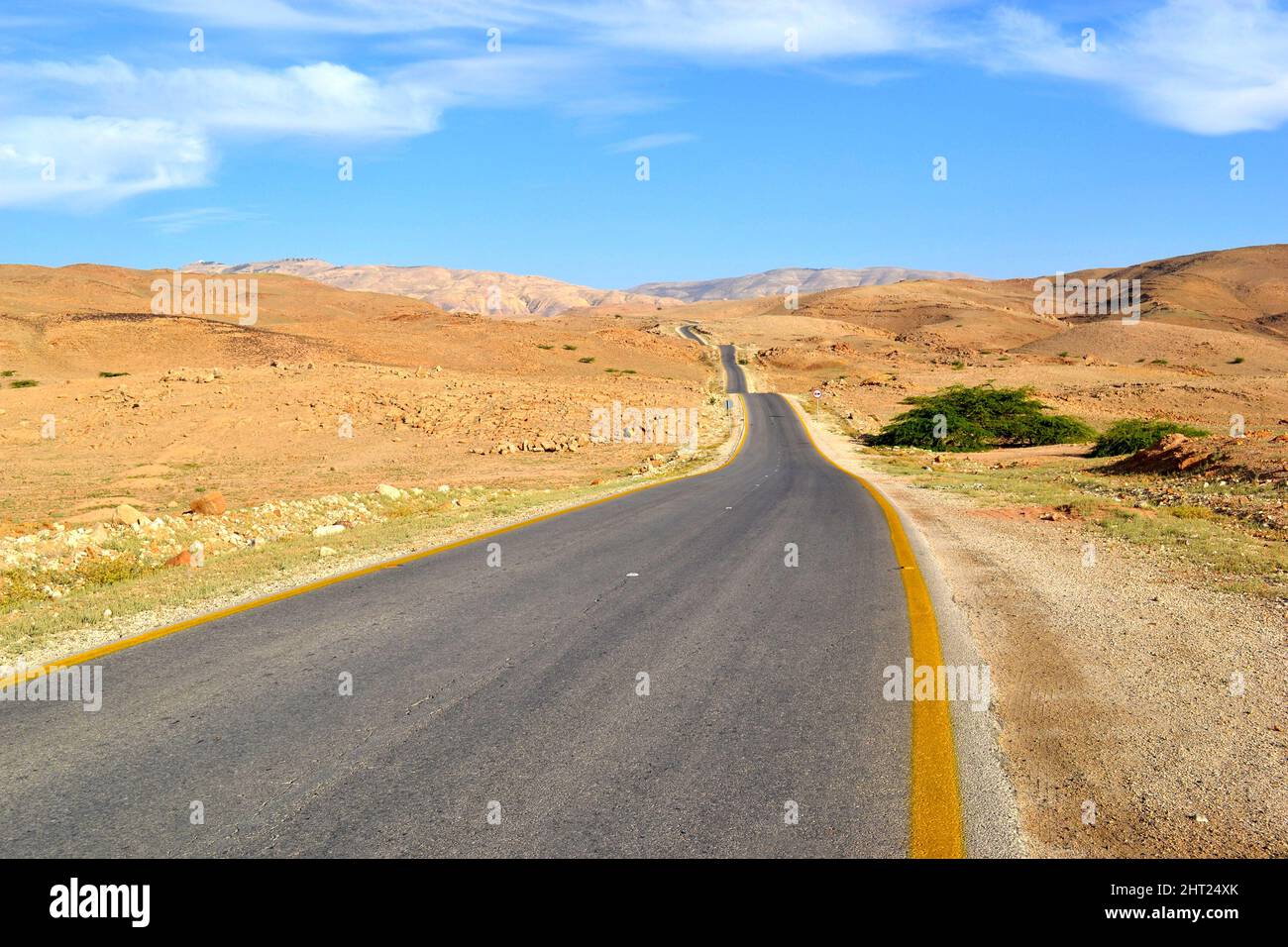 View of the jordan valley road hi-res stock photography and images - Alamy