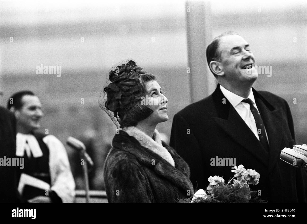 Princess Alexandra launches the ship Waikato at Harland and Wolff ...