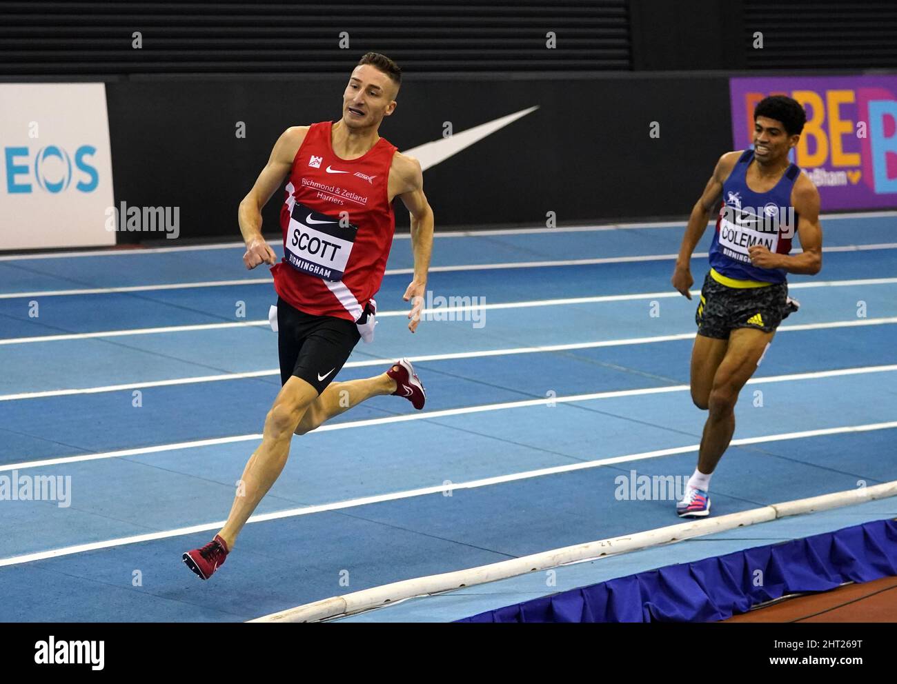 Marc Scott before winning the Men's 3000m during day one of the UK ...