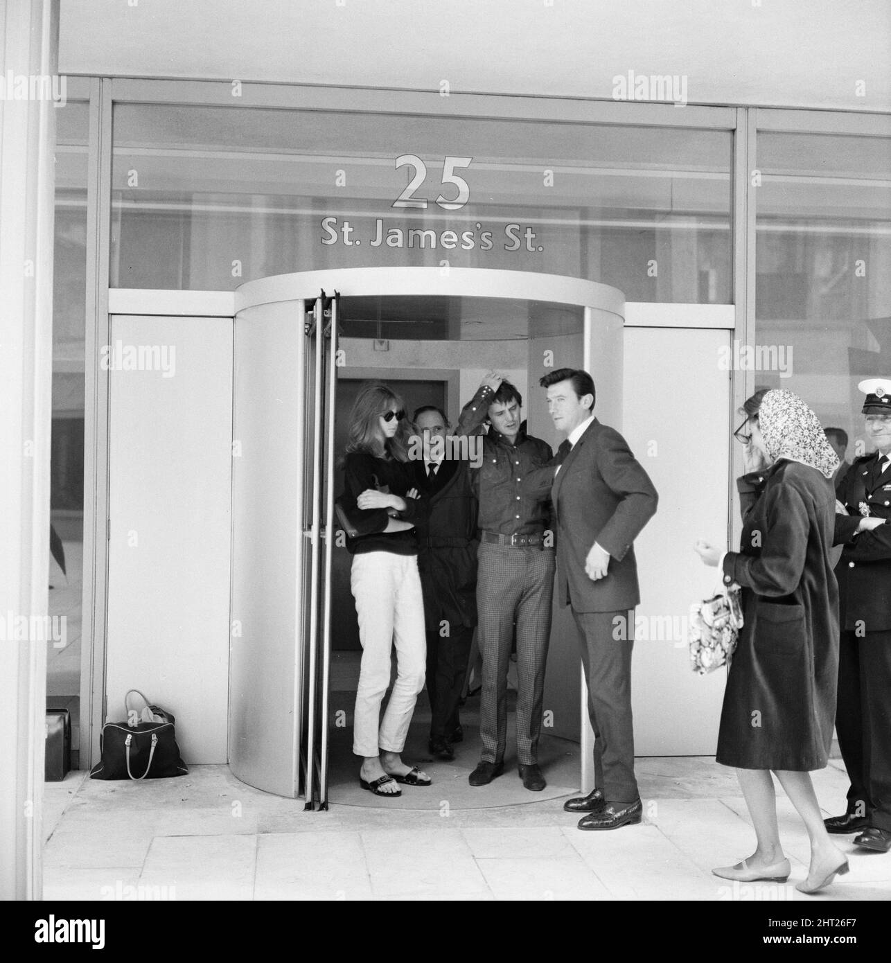 Life at the Top, 1965 film, on location filming around The Economist ...