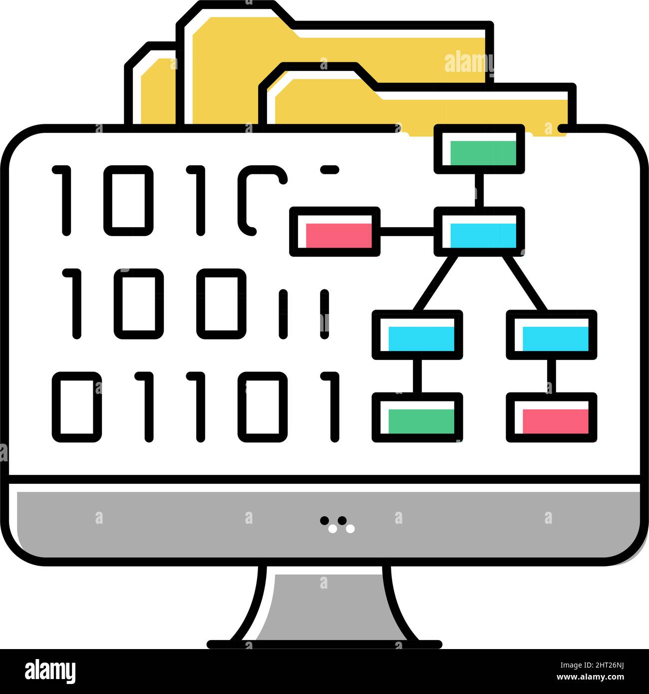 system software color icon vector illustration Stock Vector Image & Art ...