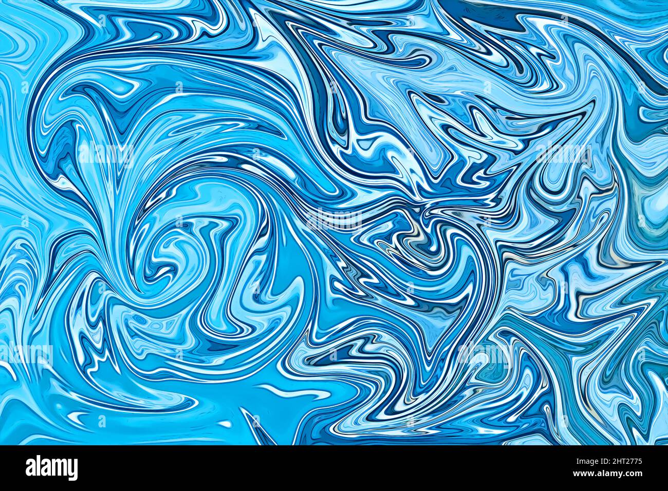 Illustration of abstract blue liquid texture - perfect for backgrounds ...