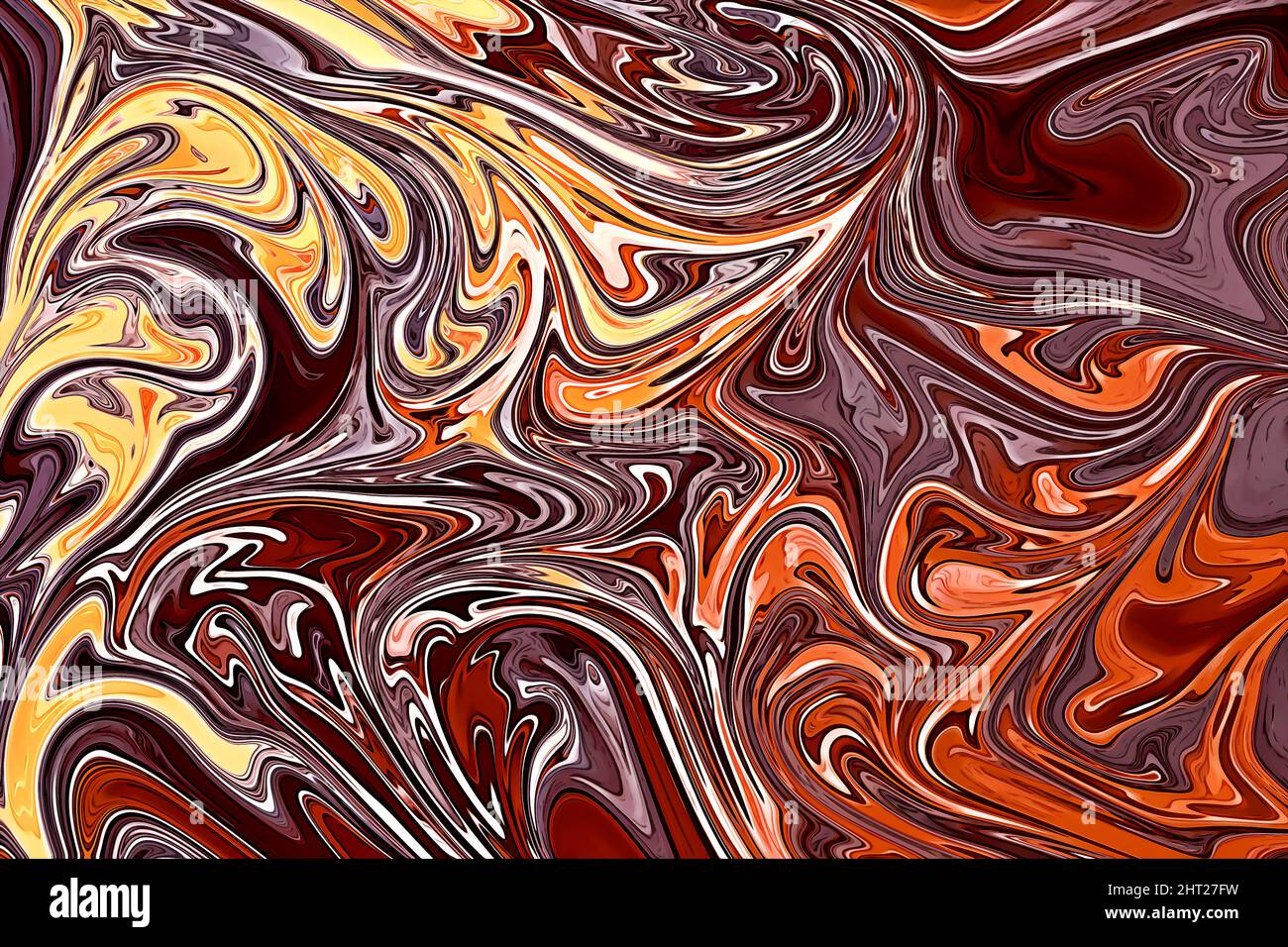 Illustration of colorful abstract liquid texture - perfect for ...