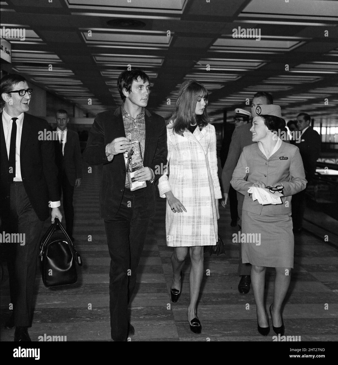 Jean Shrimpton Terence Stamp