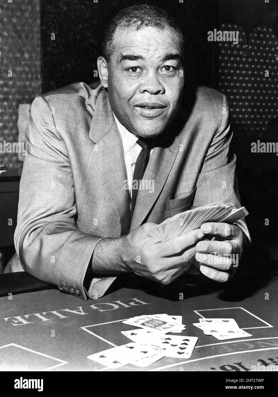 American former world champion heavyweight boxer Joe Louis, pictured ...