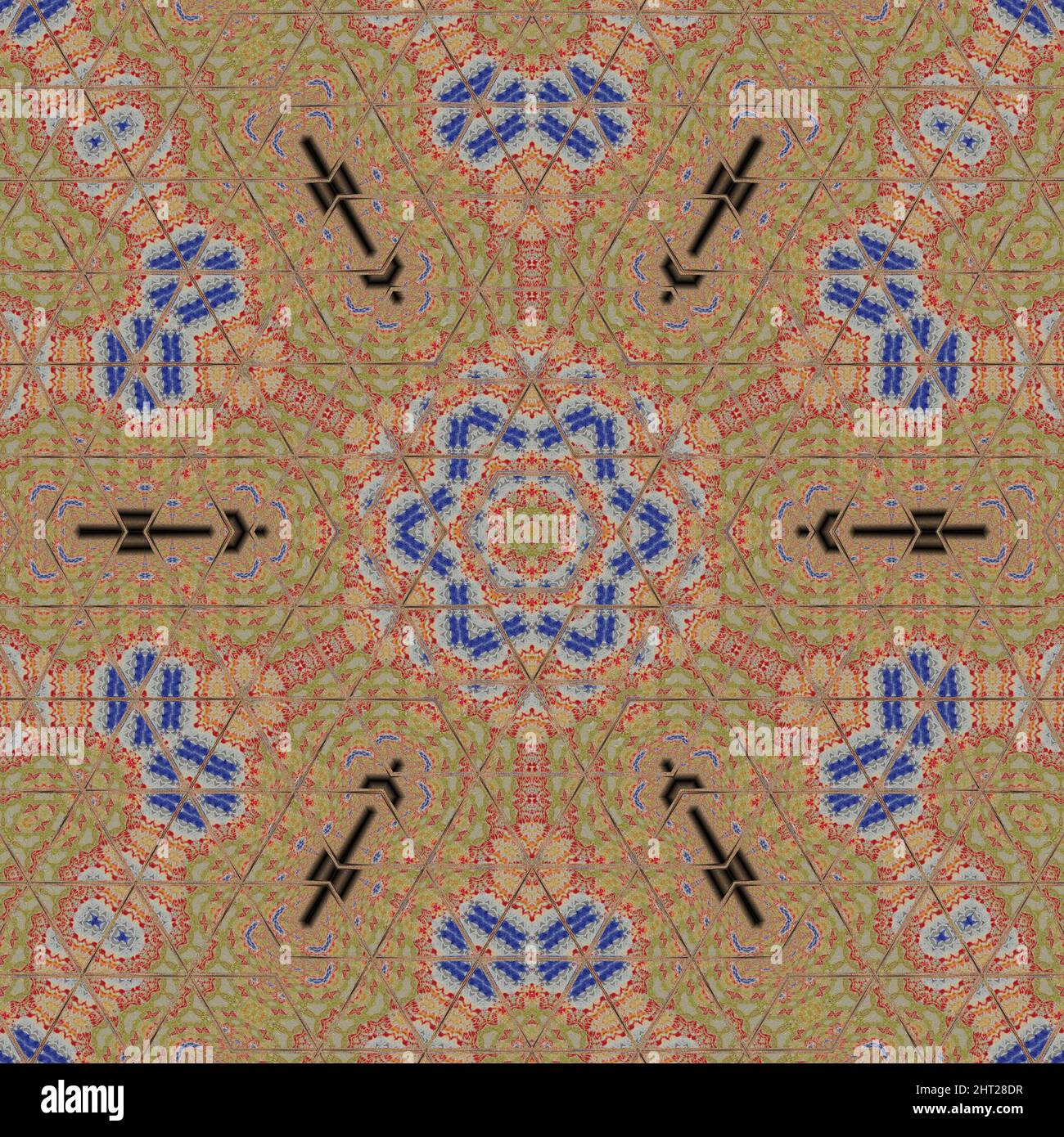 Illustration of a creative pattern design Stock Photo - Alamy