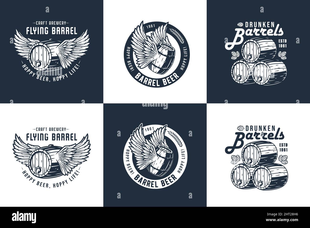 Whiskey fly bar Stock Vector Images - Alamy