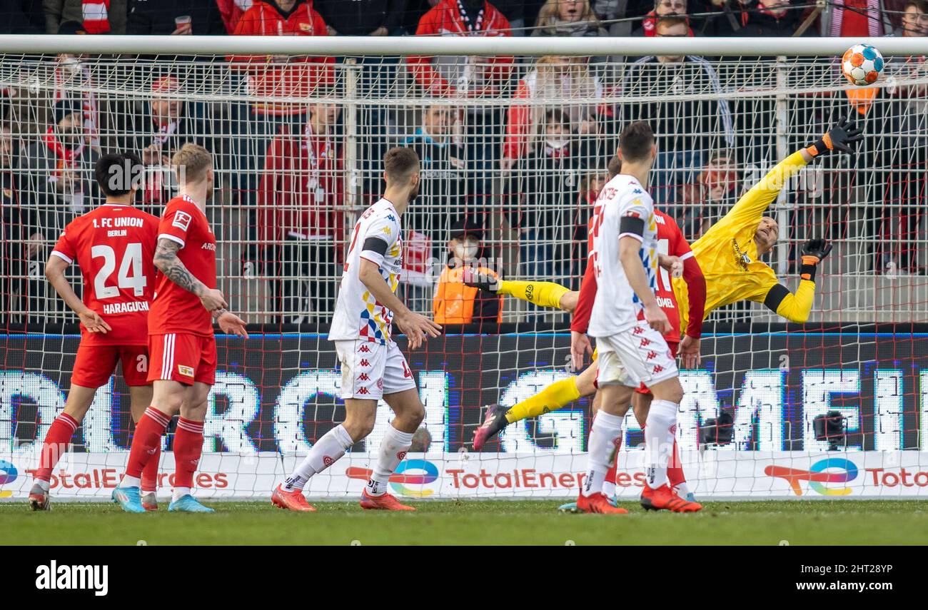 Berlin, Germany. 26th Feb, 2022. Soccer: Bundesliga, 1. FC Union Berlin ...