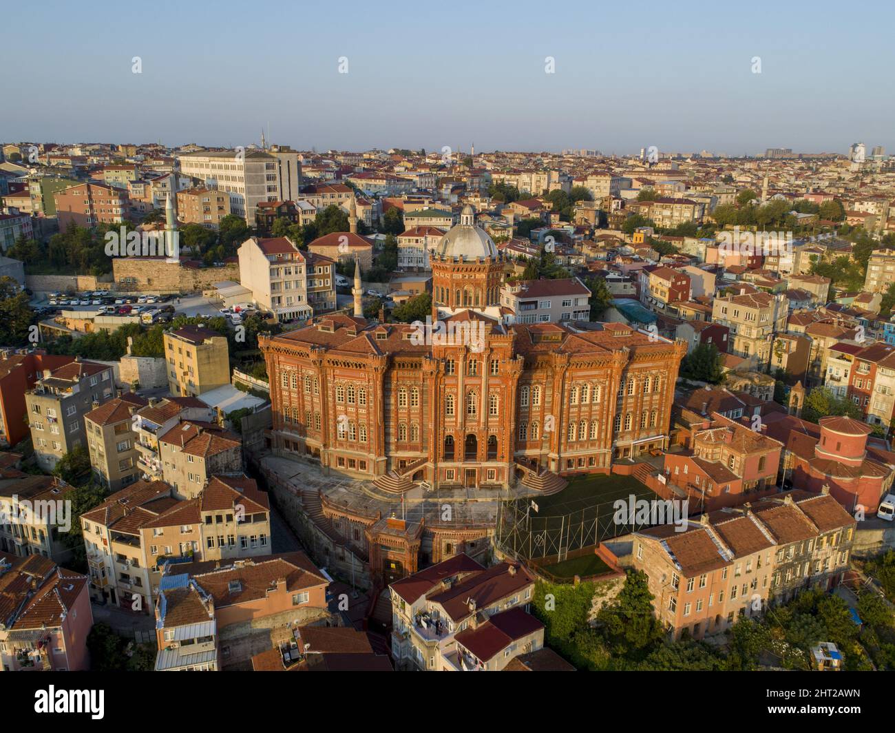 Aerial view of the Patriarchal Church of Saint George Stock Photo - Alamy