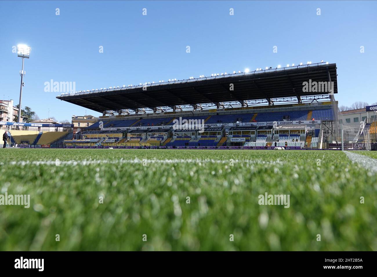 A genera view of the stadium before the Serie B match between Parma ...