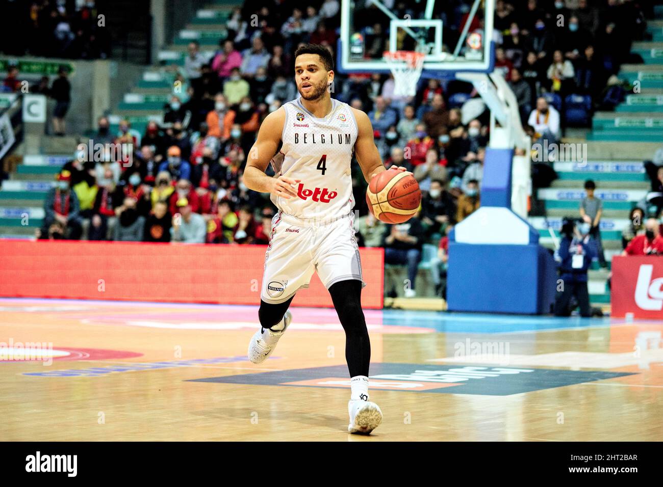 Emmanuel LECOMTE (4) of Belgium during the FIBA World Cup 2023 ...