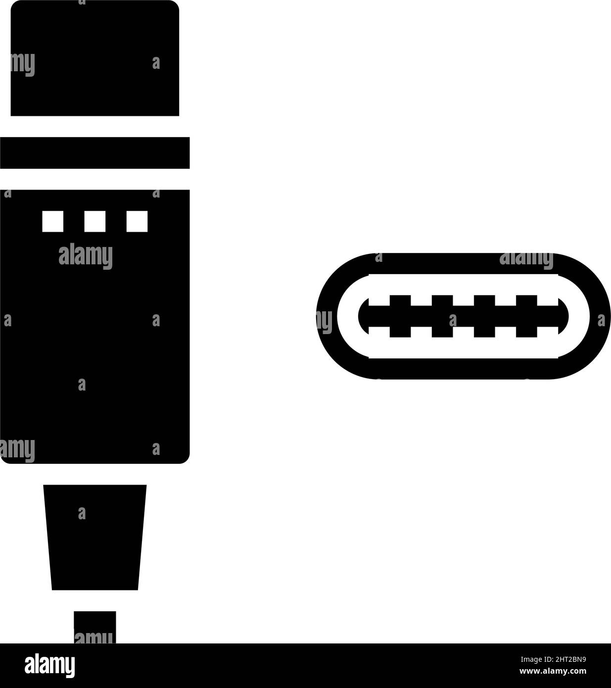 Usb type b Cut Out Stock Images & Pictures - Alamy