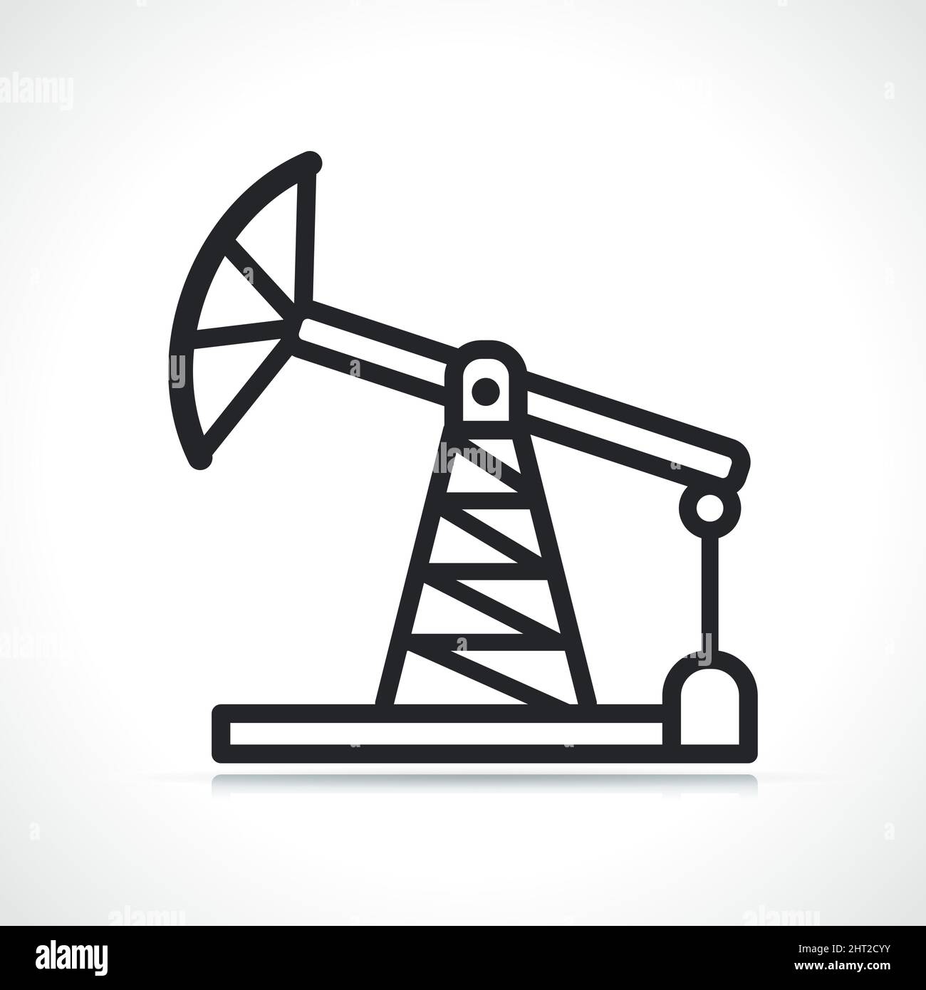 Refinery thin line icon hi-res stock photography and images - Alamy