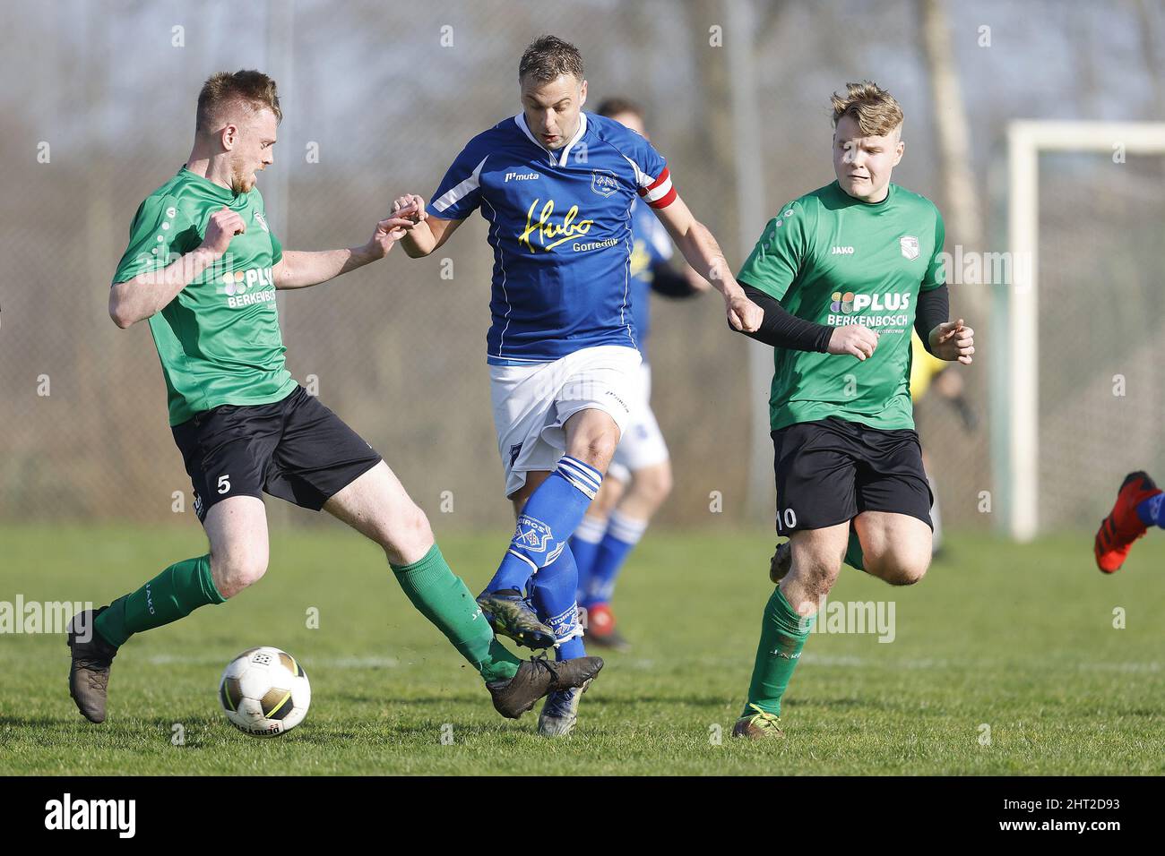 BOORNBERGUM, 26-02-2022, Sportpark de Kampslach, football, Dutch 5th ...