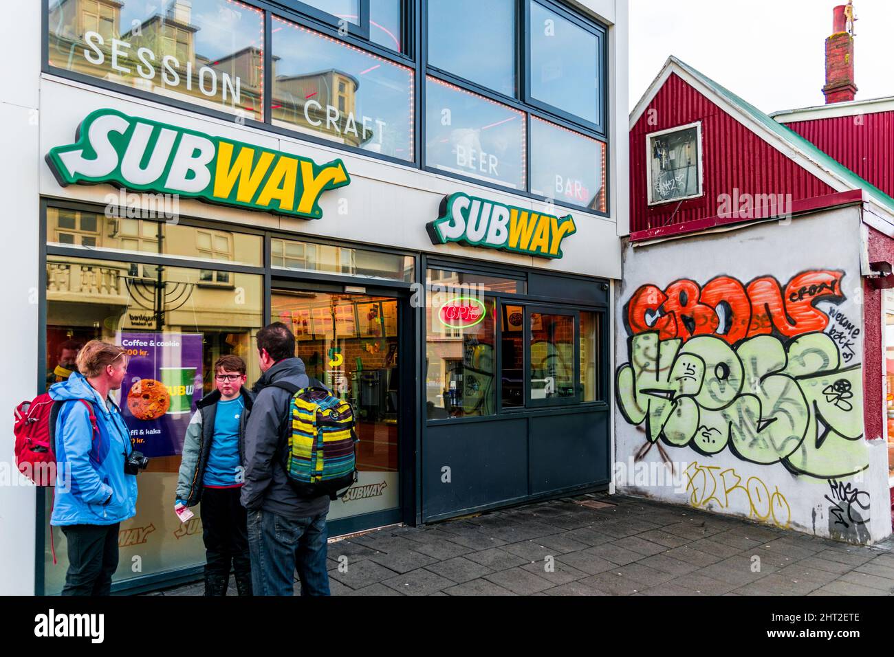 Subway restaurant reykjavik hi-res stock photography and images - Alamy
