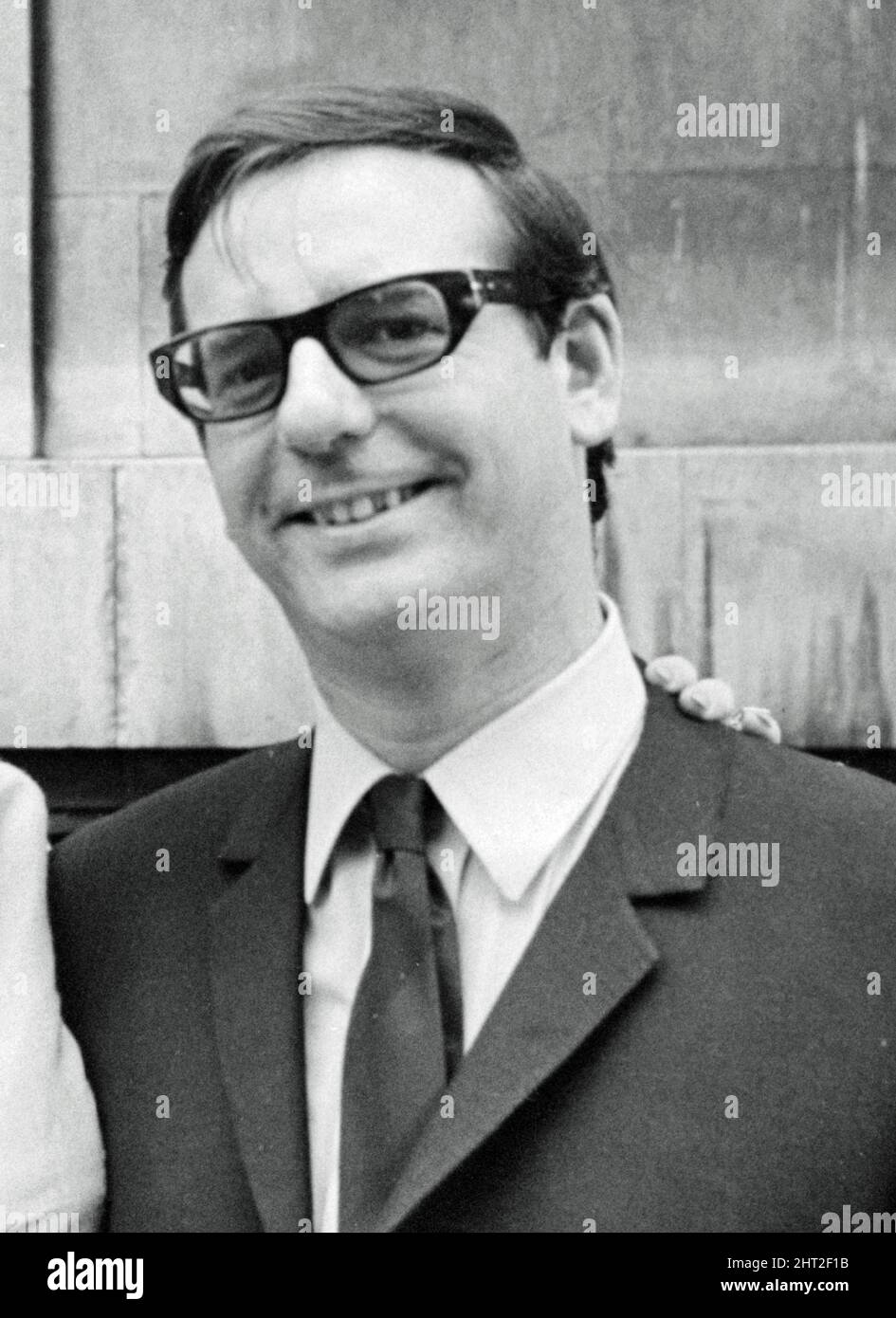 Michael Jeffrey manager of the pop group "The Animals" seen here ...