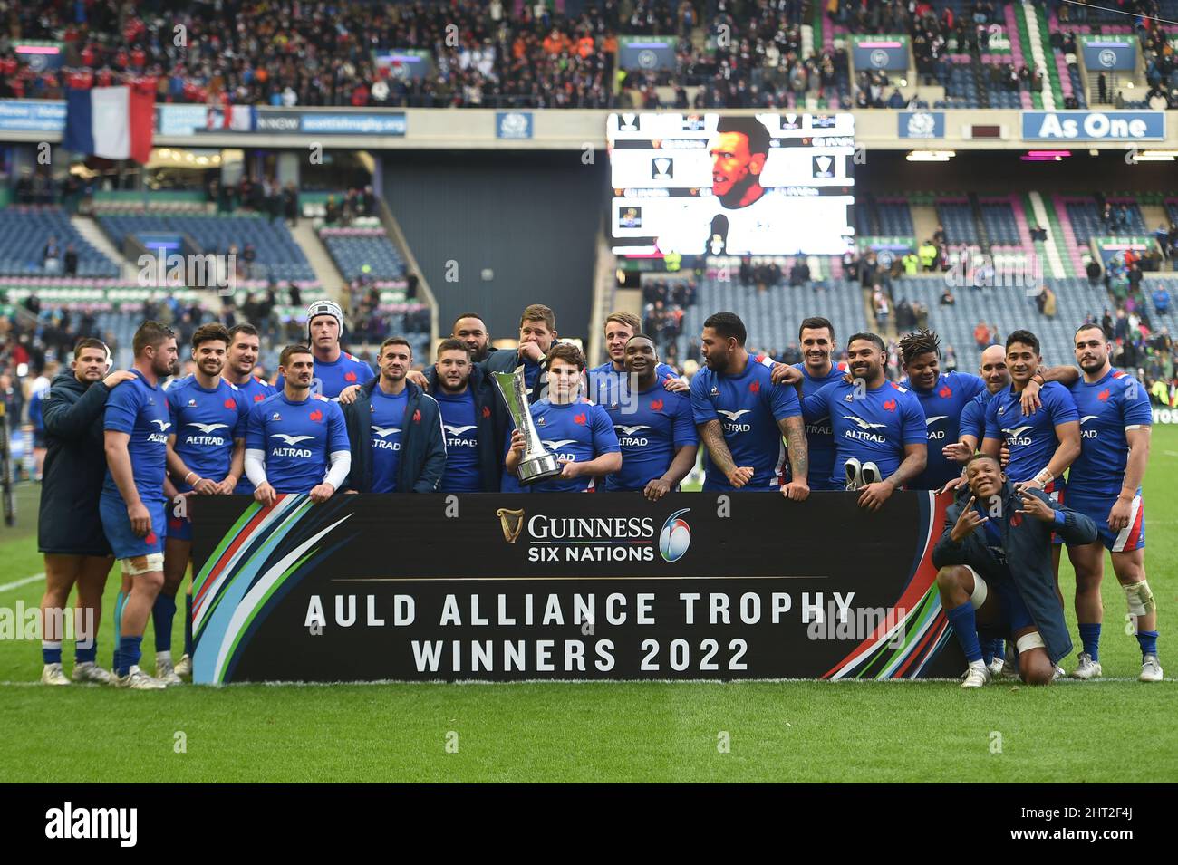 Six nations trophy lift hi-res stock photography and images - Alamy