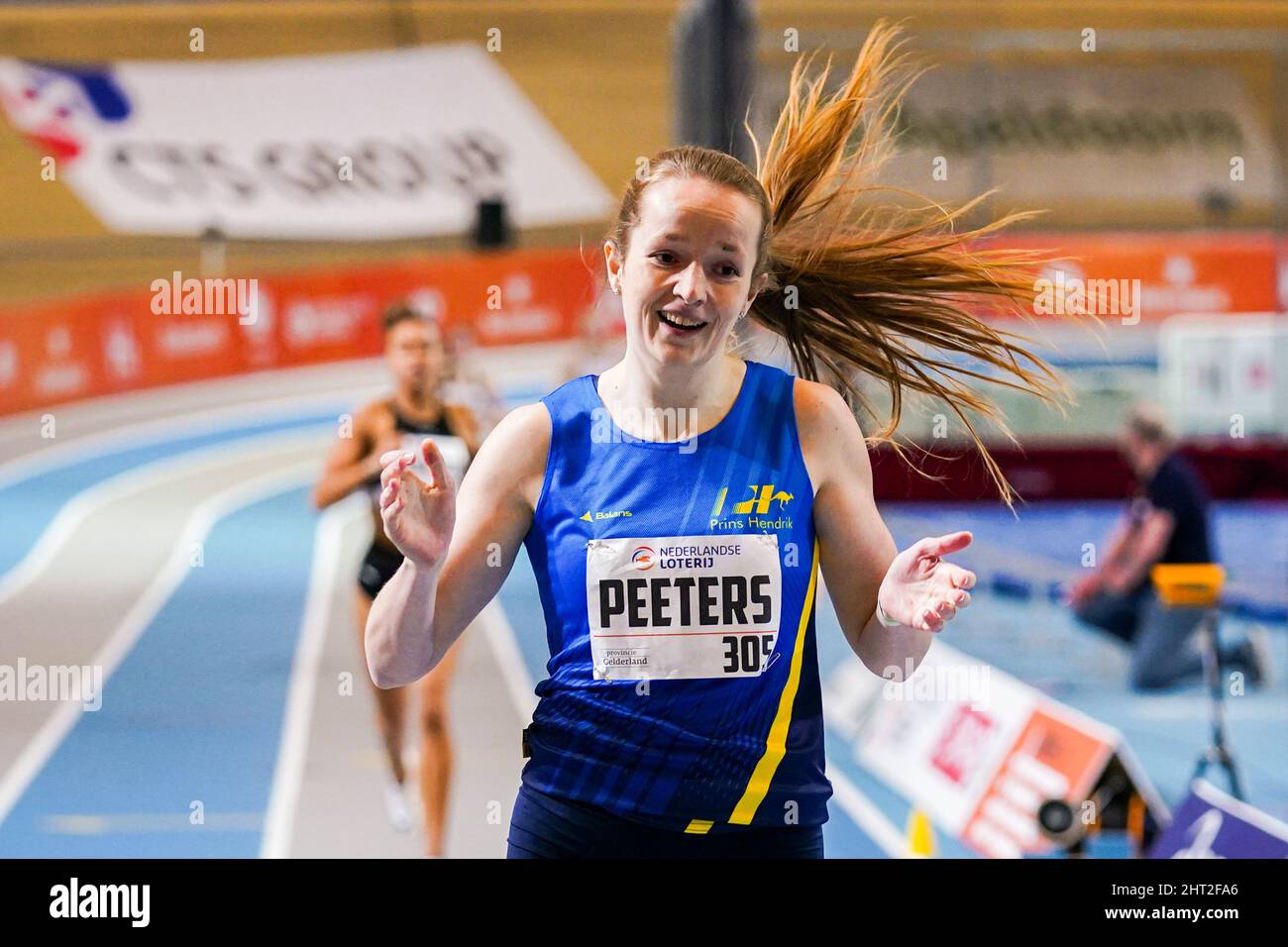 APELDOORN, NETHERLANDS - FEBRUARY 26: Cathelijn Peeters competing ...