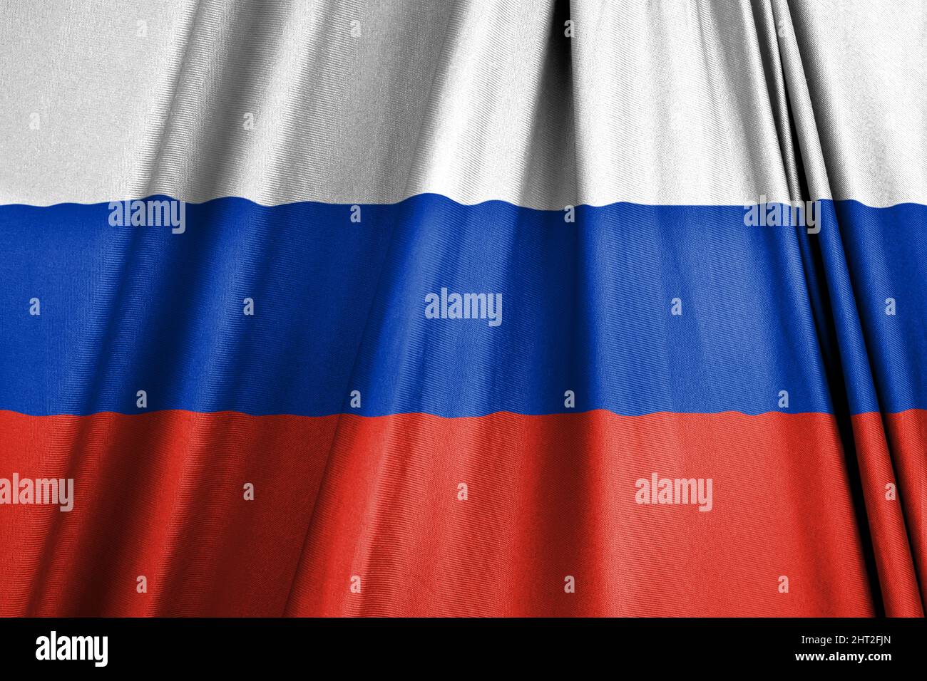 National Flag Of Russia Tricolor 3D Illustration Stock Photo - Alamy