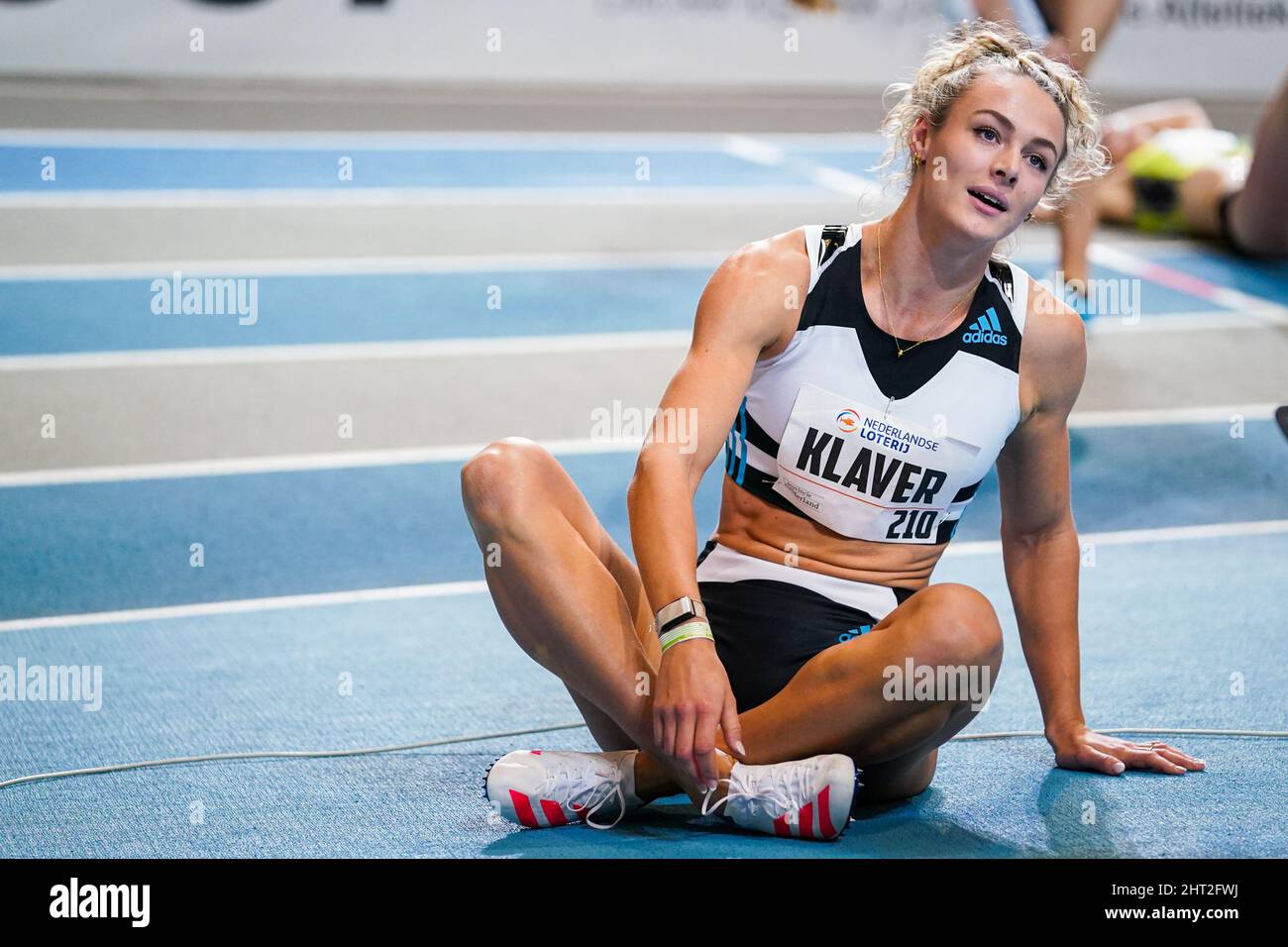 APELDOORN, NETHERLANDS - FEBRUARY 26: Lieke Klaver competing during the ...