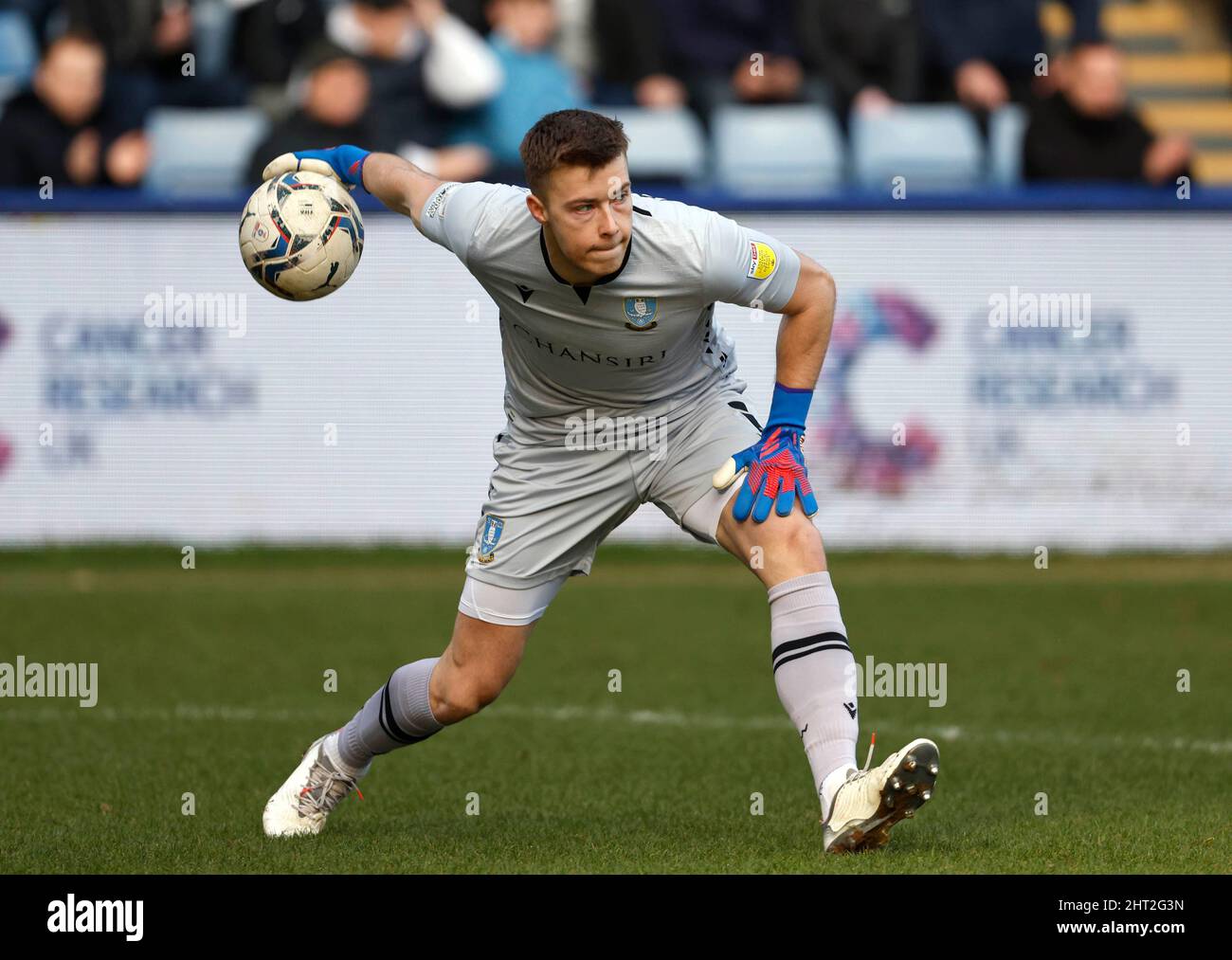Sheffield Wednesday goalkeeper Bailey Peacock-Farrell during the Sky ...