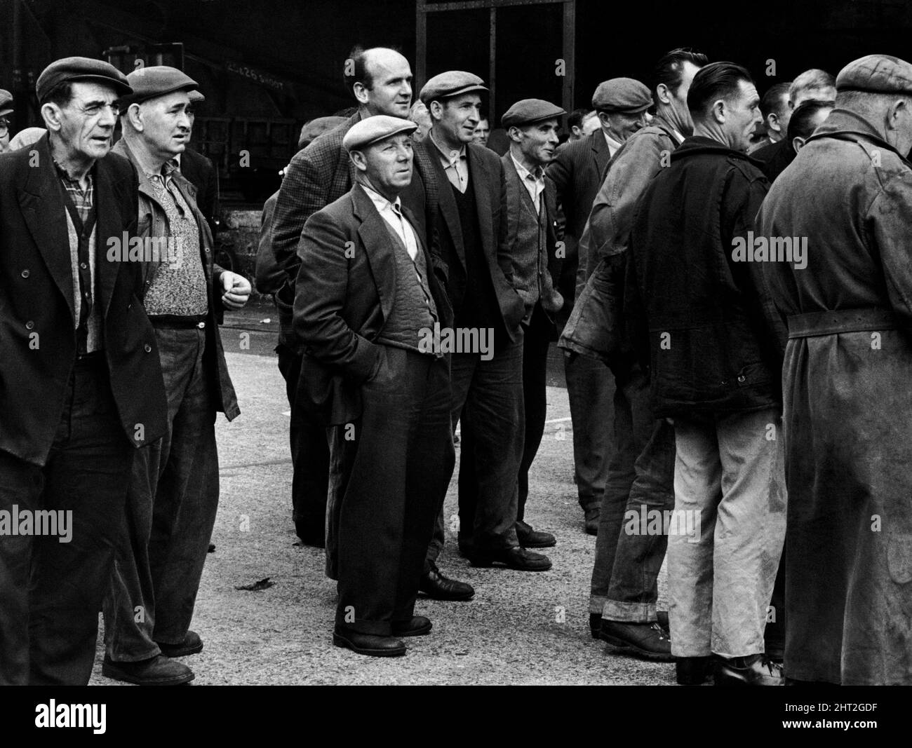 Peter Pearson, docker, of Seven kings-Ilford, starts his day at 6 am ...