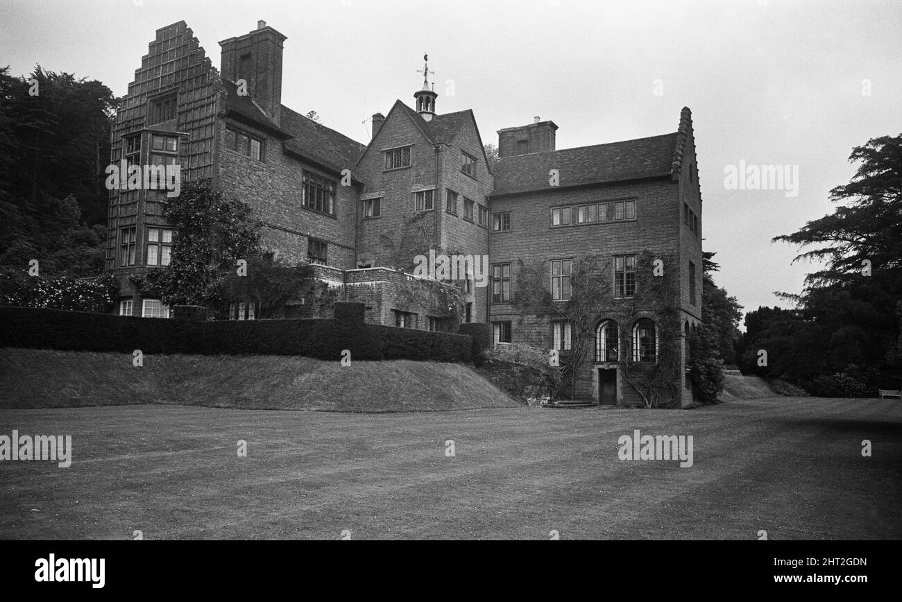 View of Chartwell House in Kent, former residence of British Prime ...