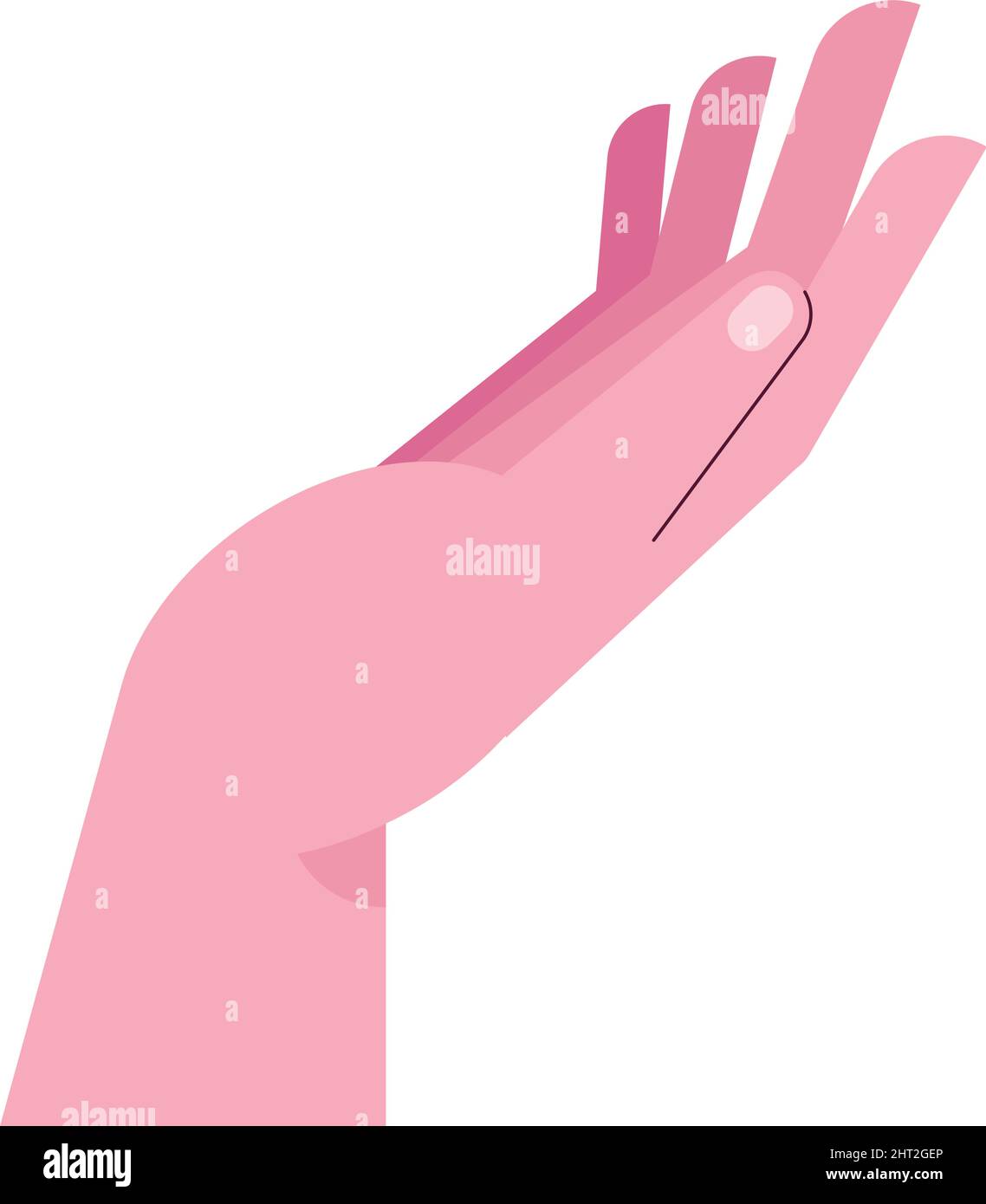 hand human receiving gesture icon Stock Vector Image & Art - Alamy