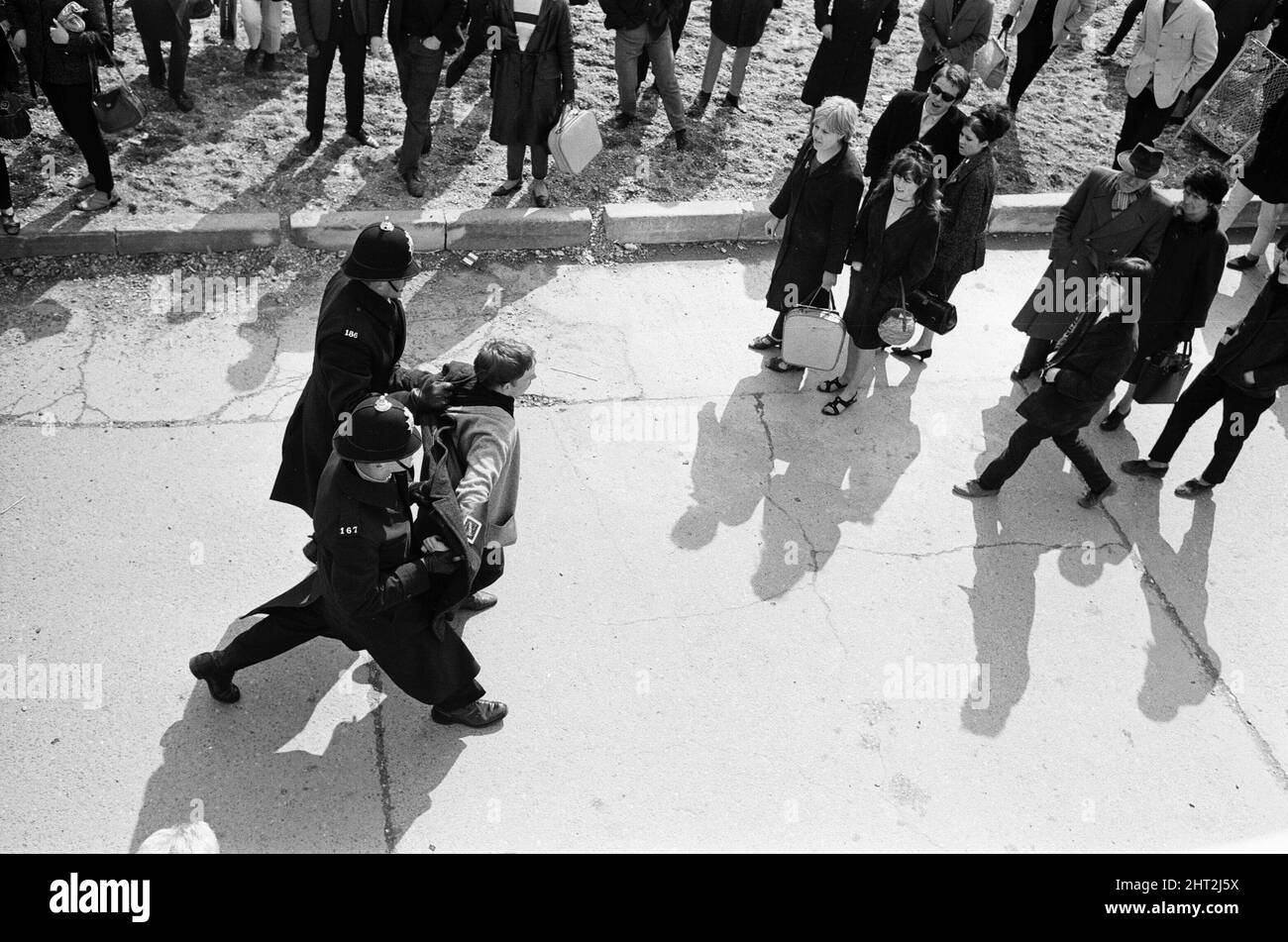 The mods and rockers were two conflicting British youth subcultures of ...