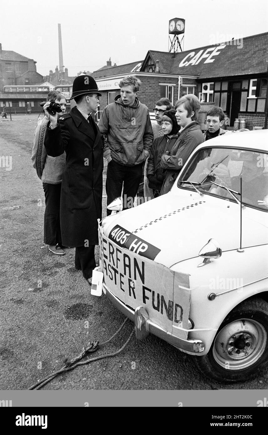 Coventry Aberfan Fund Raising Event, car trek to Stratford, London ...