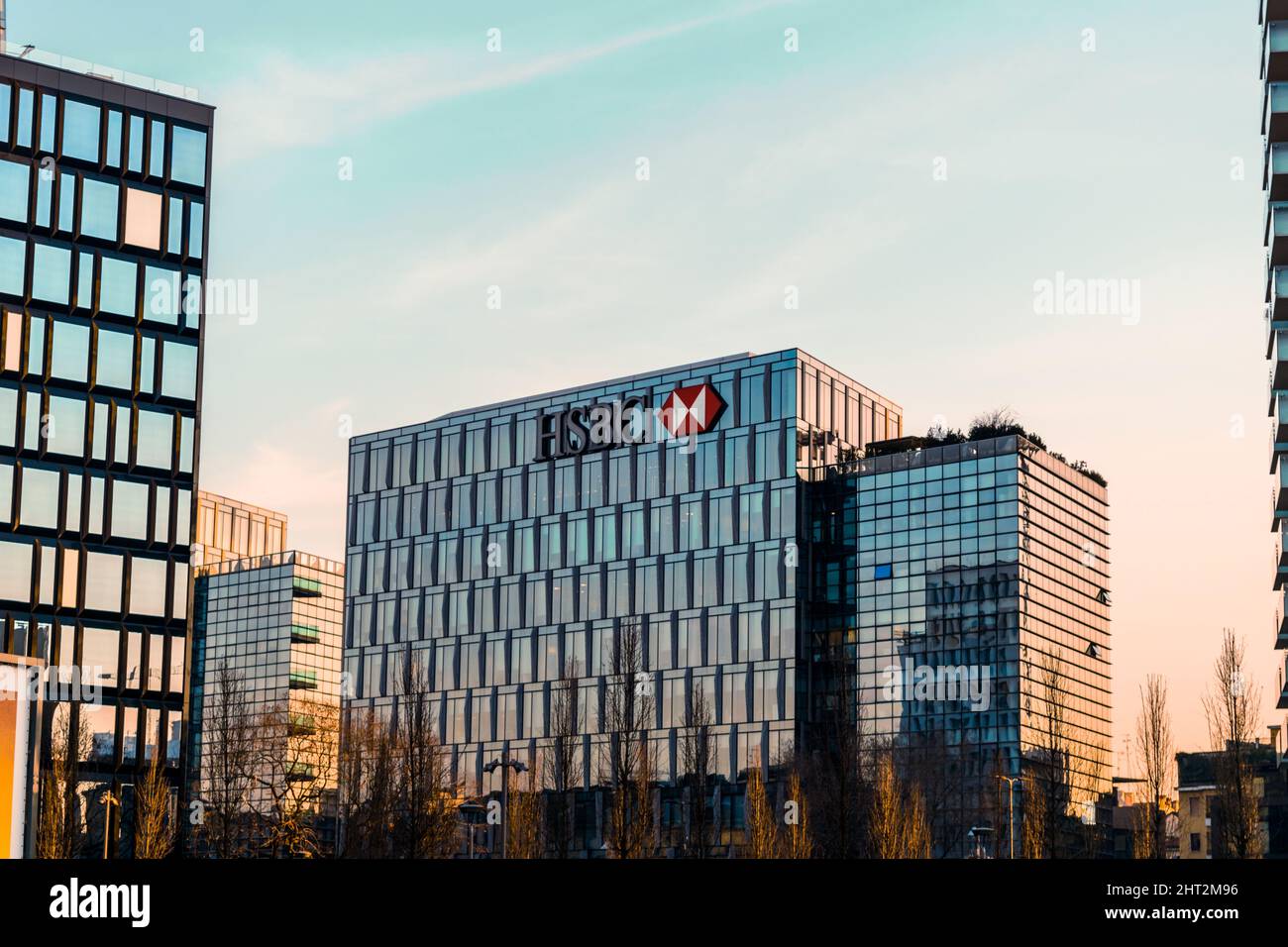 Facade of the commercial bank of italy hi-res stock photography and images - Alamy