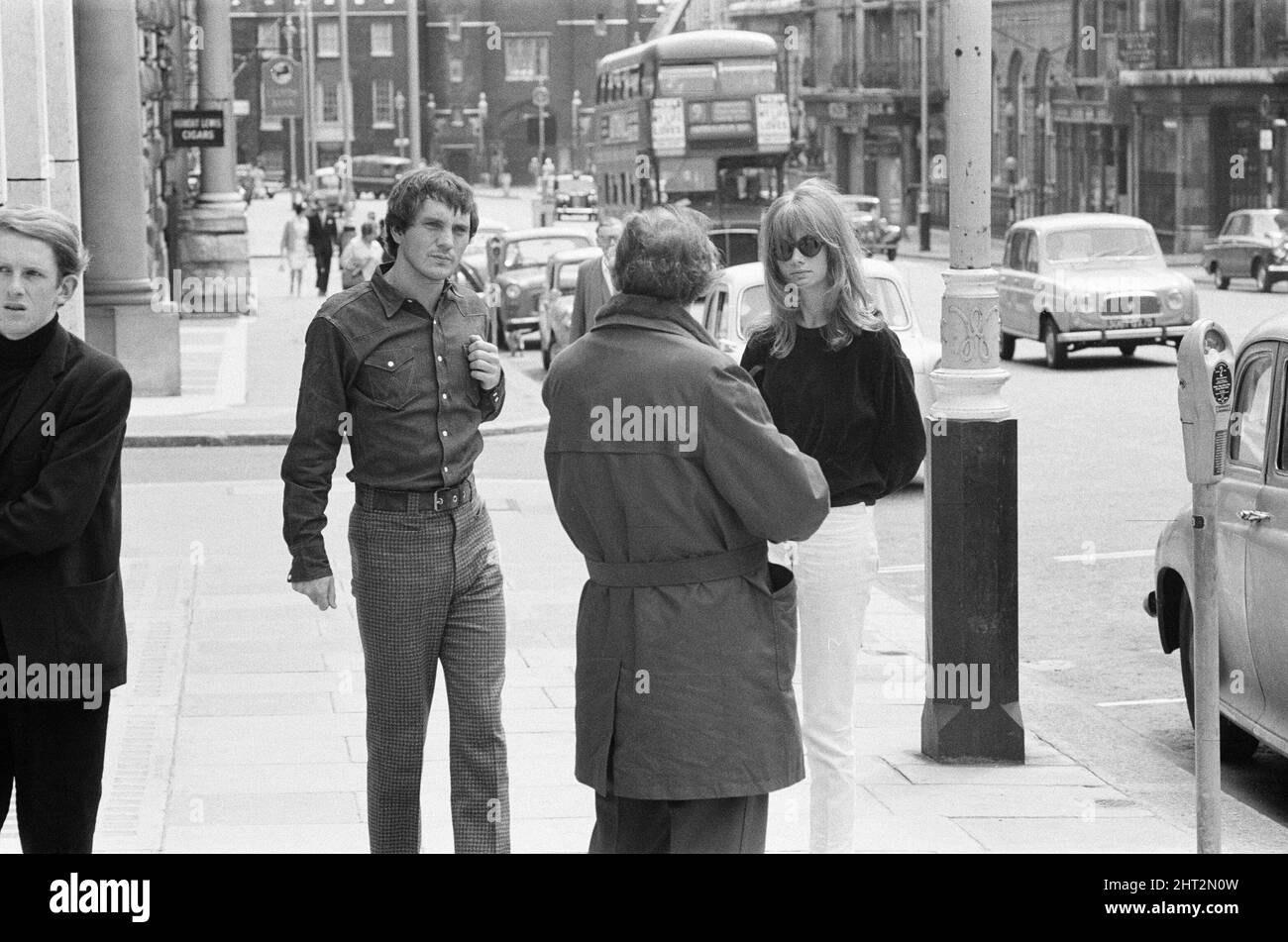 Life at the Top, 1965 film, on location filming around The Economist ...
