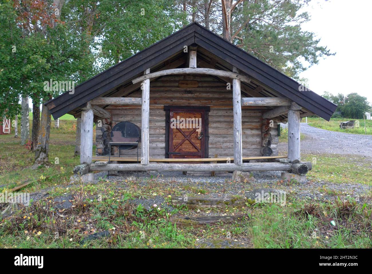 Cottage at rest area Stock Photo - Alamy