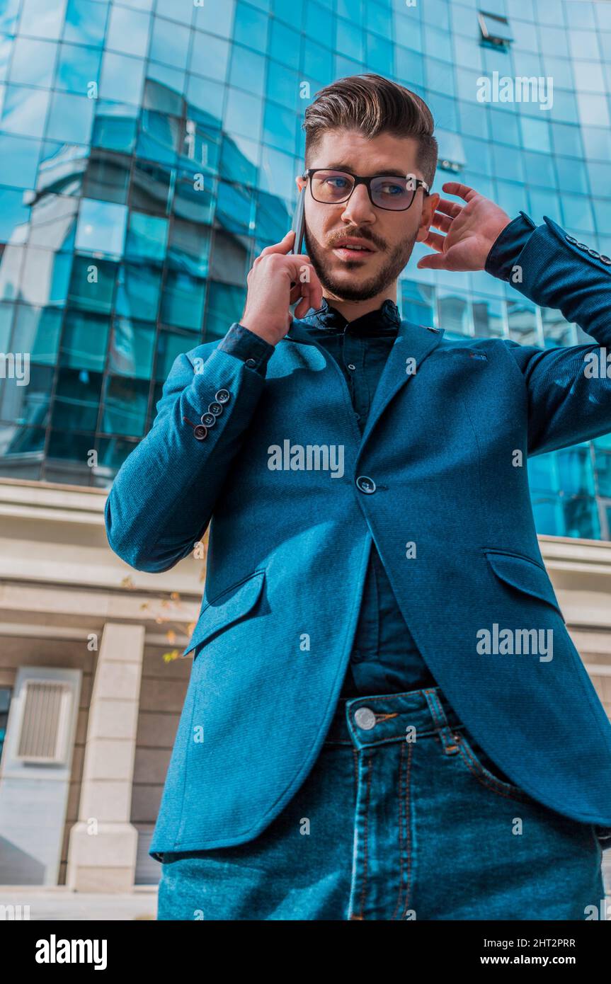 Business people corporate walking commuting city concept Stock Photo ...