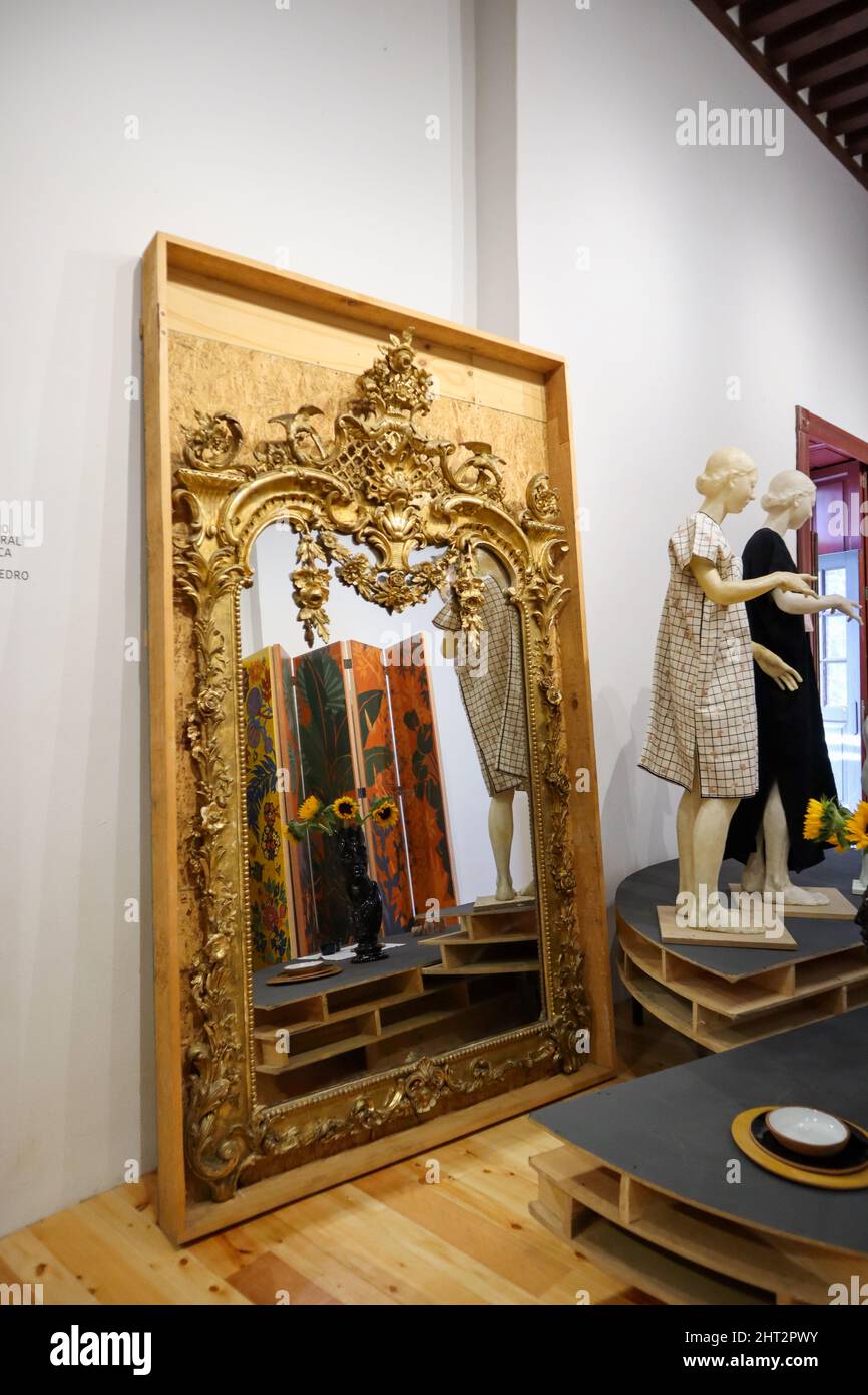 Photo of the interior of a museum of ancient Belarusian culture Stock ...