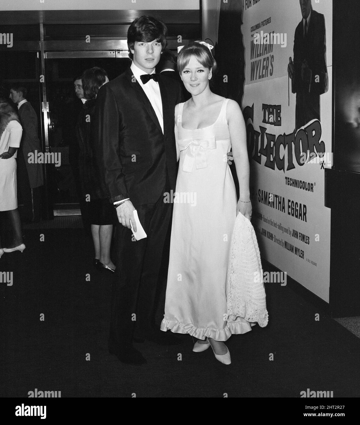 The Collector, 1965 film premiere at the Columbia Theatre, London ...