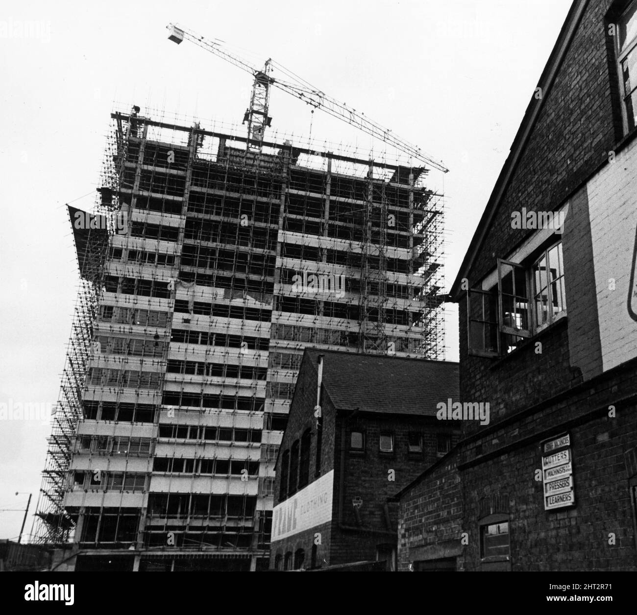 Western Tower, Station Hill, Reading, 2nd March 1966 Stock Photo - Alamy