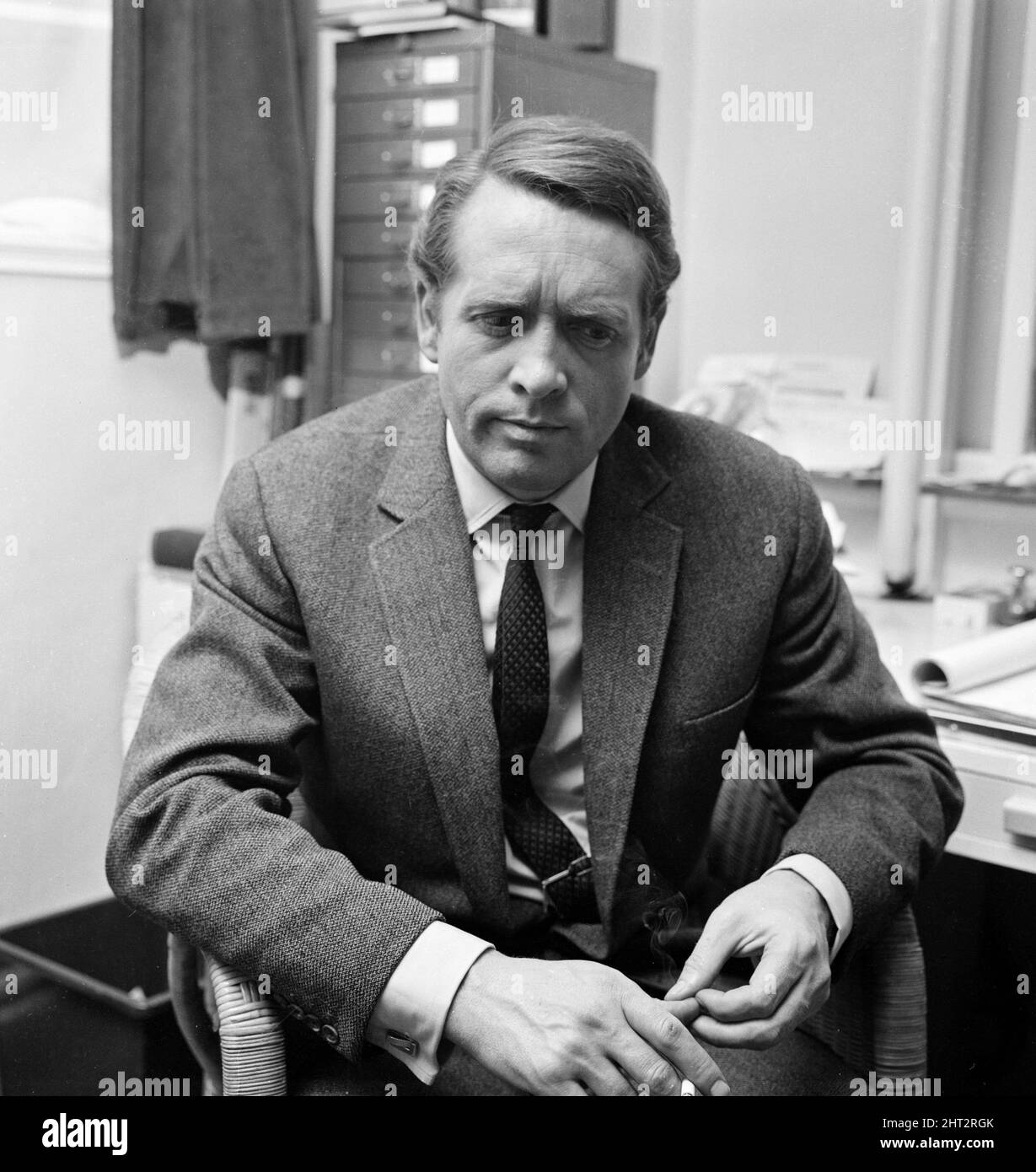 Actor Patrick McGoohan 13th January 1965 Stock Photo - Alamy